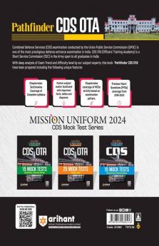 Buy Arihant Pathfinder CDS (Combined Defence Services) OTA (Officers ...