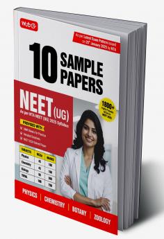 Buy MTG NEET 10 Sample Papers as per NMC NEET UG 2025 Syllabus | NEET ...