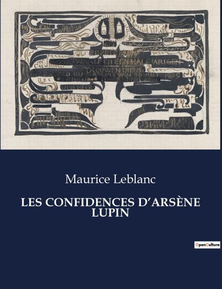 Buy LES CONFIDENCES D'ARSÈNE LUPIN Book Online at Best Price | Bookscape