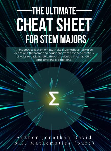 Buy The Ultimate Cheat Sheet for STEM Majors - Textbook Size Book ...