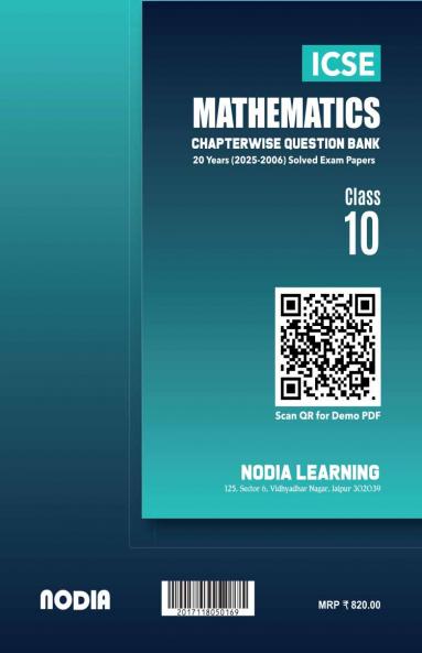 Buy ICSE Class 10 Mathematics Chapterwise Previous Year Question Bank ...