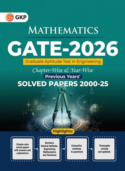 Buy GKP GATE 2026 : Mathematics - 26 Year's Chapter-wise & Year-wise ...