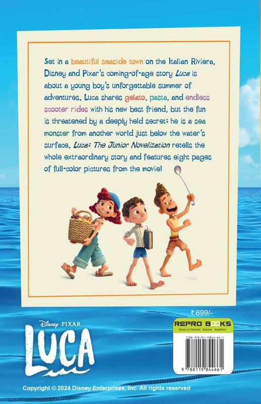 Bookscape | Disney Pixar : Luca Junior Novelization