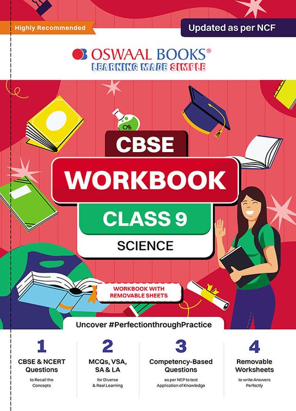Bookscape | Oswaal CBSE Workbook for Class 9 Science | Updated as per ...
