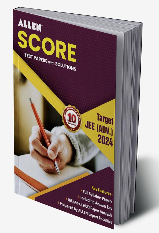 Bookscape | Buy ALLEN SCORE 10 Test Papers with Solutions (Paper 1 & 2 ...