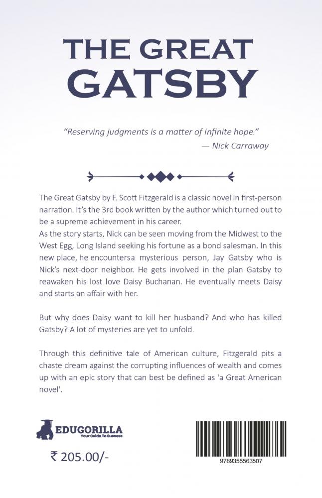 Bookscape | Buy The Great Gatsby: Fitzgerald’s Timeless Classic ... Bookscape | Buy The Great Gatsby: Fitzgerald’s Timeless Classic ...